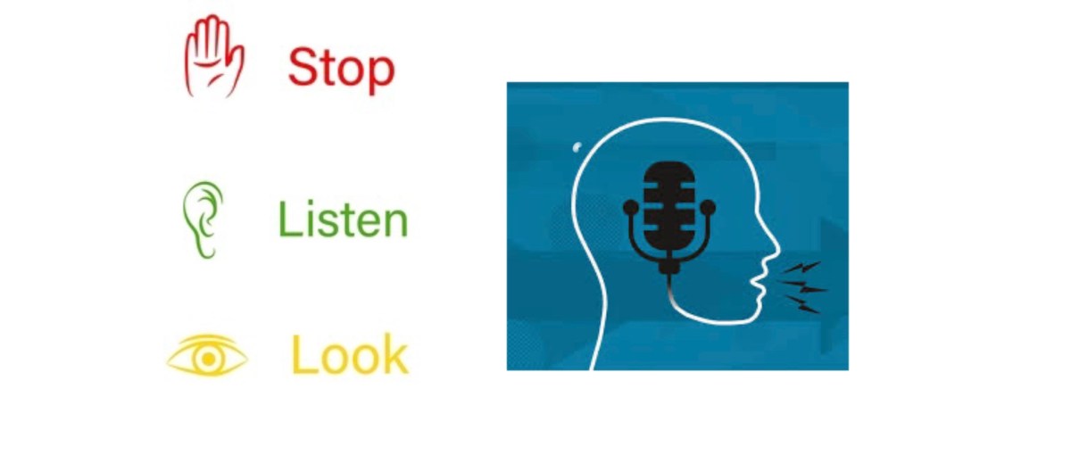 Stop-Listen-Look-Talk – Alf Gauna